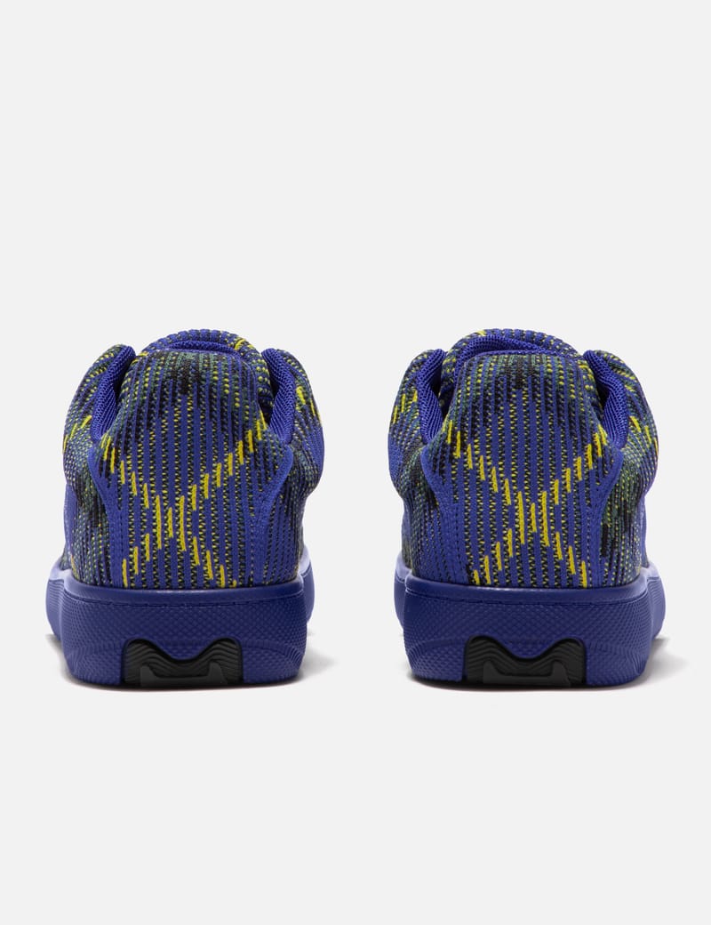 Burberry - Check Knit Box Sneakers | HBX - Globally Curated Burberry - Check Knit Box Sneakers | HBX - Globally Curated
