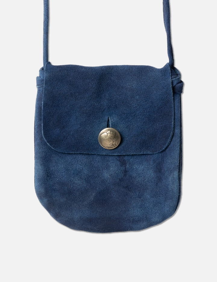 Visvim Medicine Bag (N.D.) - Blue deerskin crossbody, excellent ...