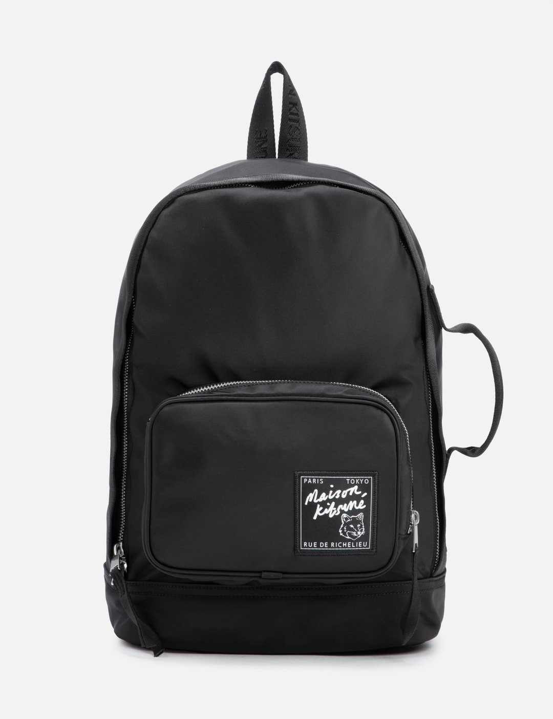 Maison Kitsuné - "THE TRAVELLER" BACKPACK | HBX - Globally Curated ...