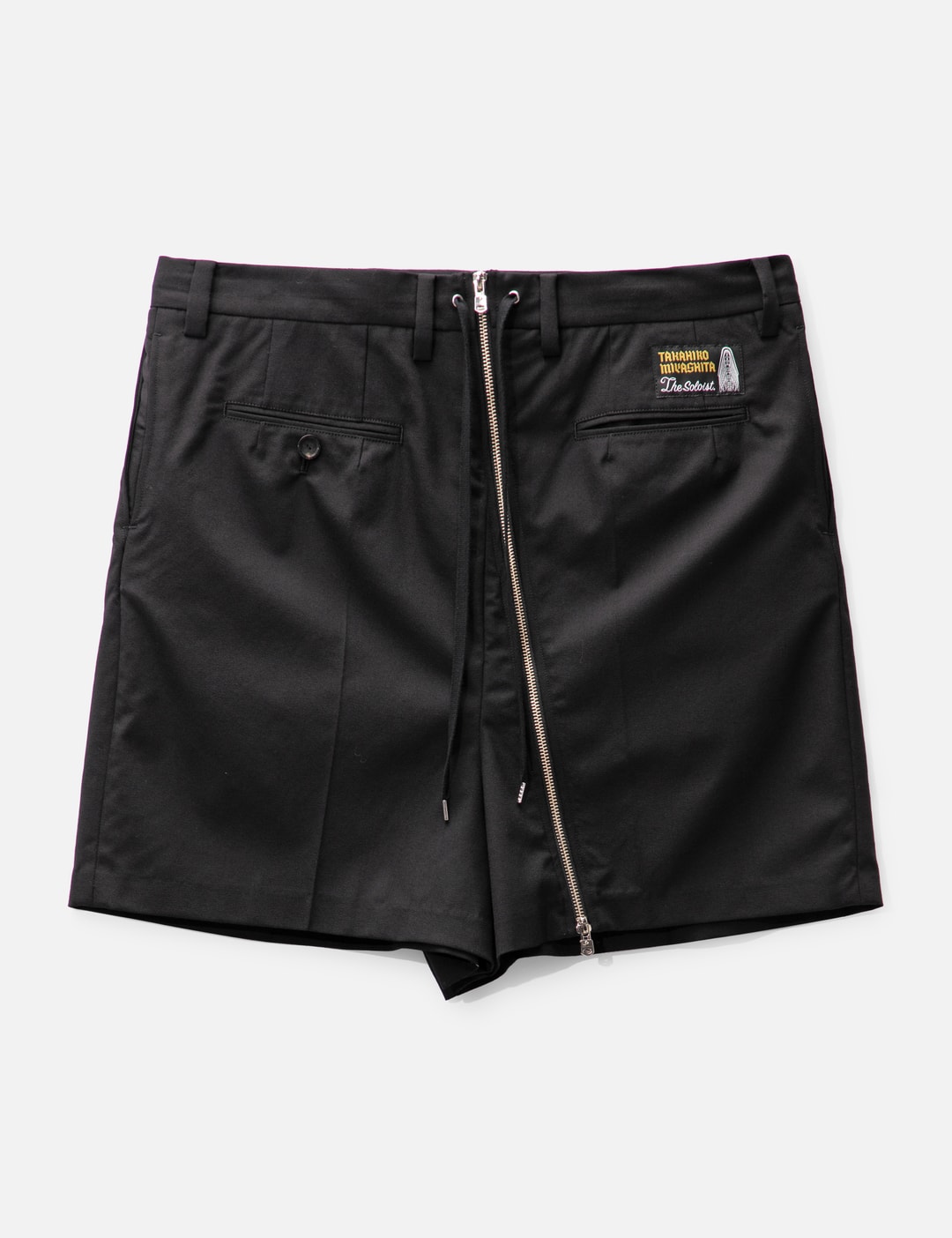 Takahiromiyashita Thesoloist - New Reverse Baggy Zipper Short Pants | HBX