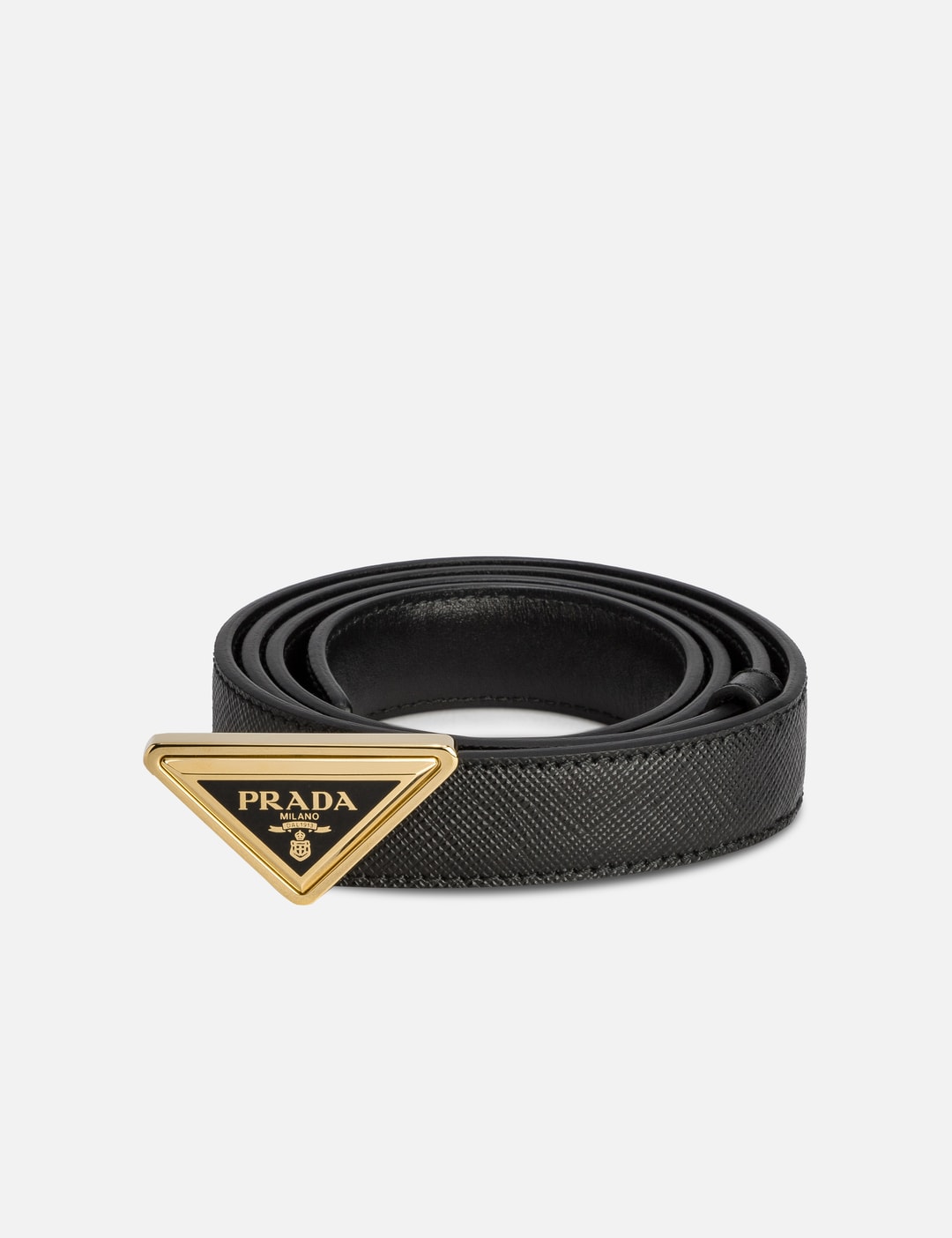 Prada - Saffiano Leather Belt | HBX