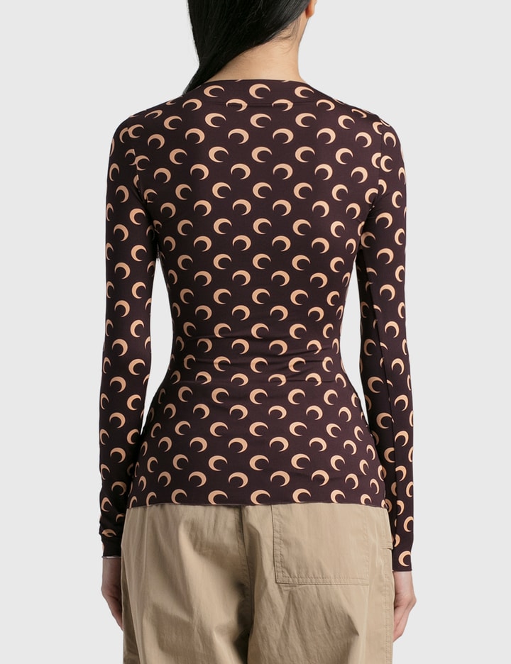 Marine Serre - SECOND SKIN MOON TOP | HBX - Globally Curated Fashion ...