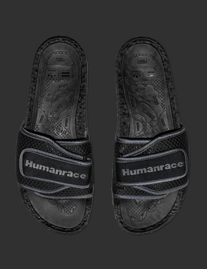 adidas Originals - Pharrell Williams Chancletas HU Slides | HBX ...