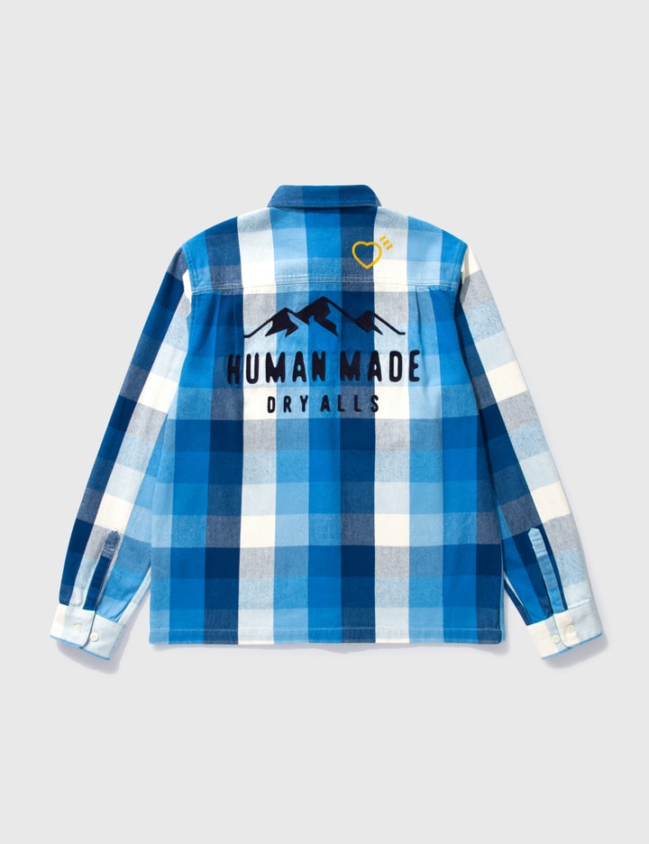 Human Made - HMMD Check Long Sleeve Shirt | HBX - Globally Curated ...