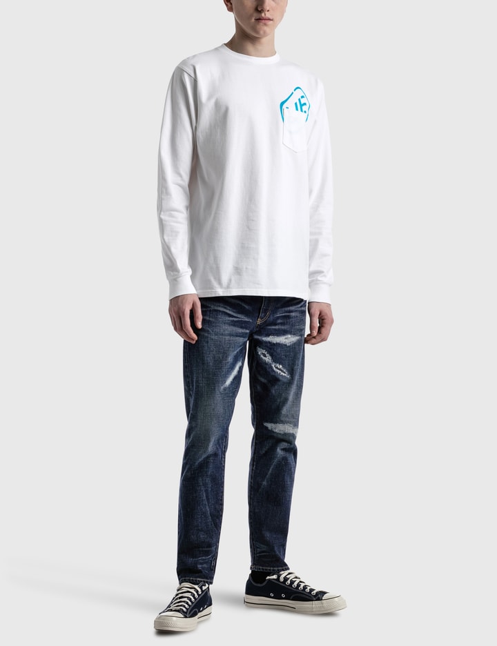 uniform experiment - DAMAGED DENIM PANTS | HBX