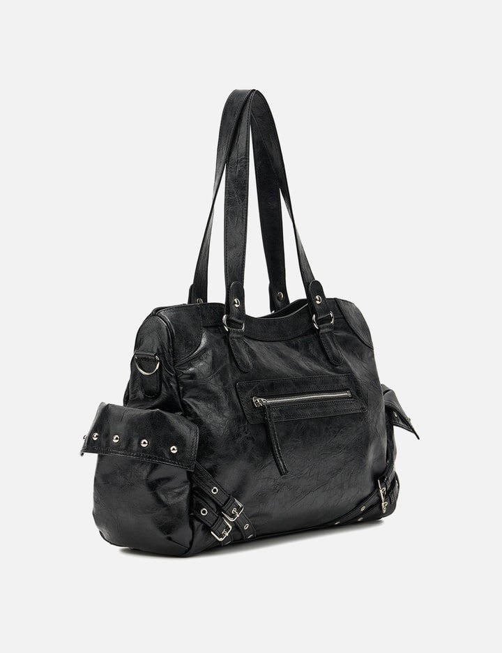 Deinet - Stud Pocket Big Bag In Black | HBX