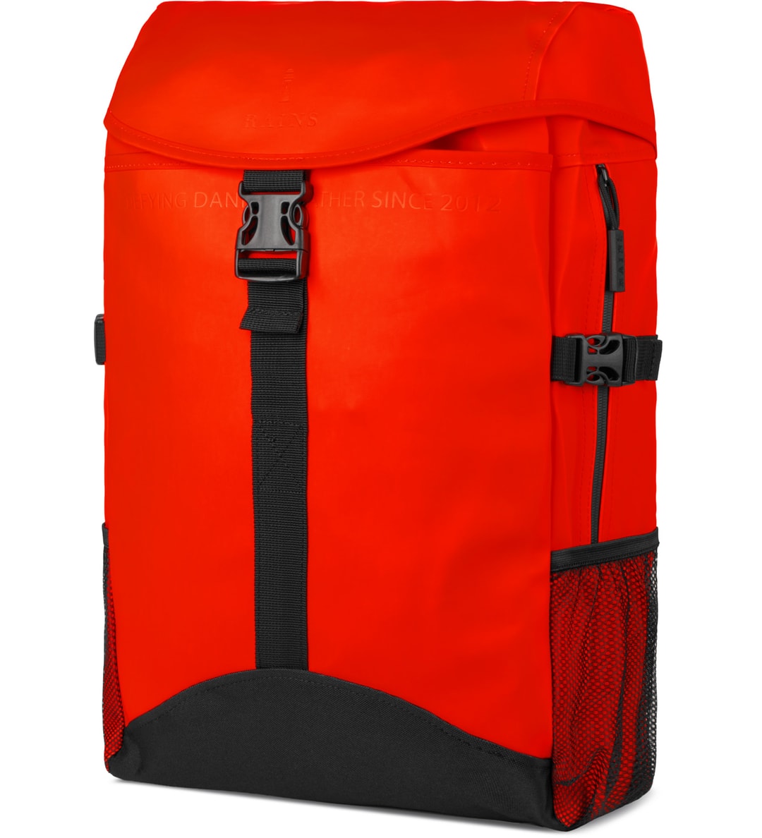 Rains - Orange Runner Backpack | HBX - Globally Curated Fashion and ...