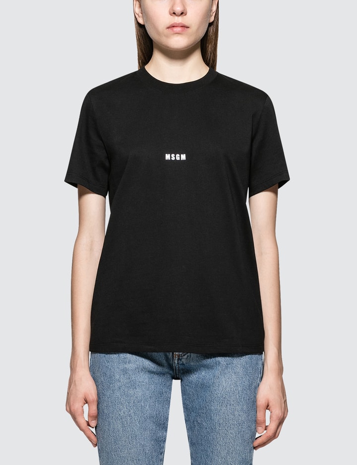 MSGM - Micro Logo Short Sleeve T-Shirt | HBX - Globally Curated Fashion ...