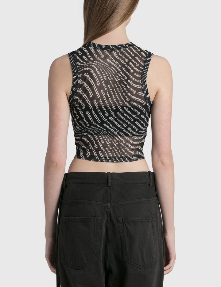 Alexander Wang T Crop Tank Top In Black | ModeSens