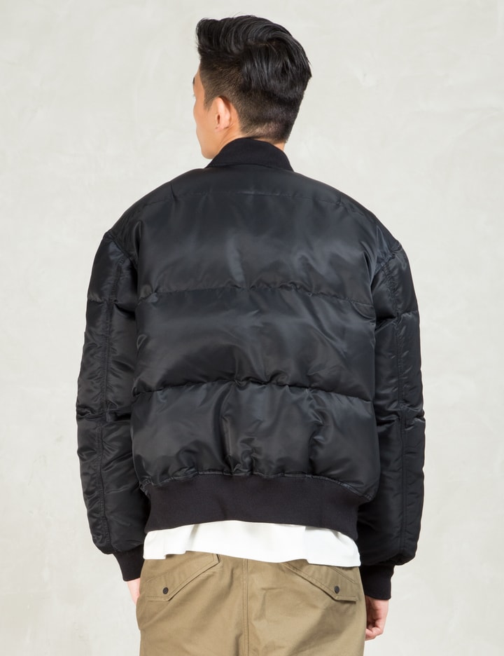 Facetasm - Black Ma-1 Bomber Down Jacket | HBX - HYPEBEAST 為您搜羅全球潮流時尚品牌