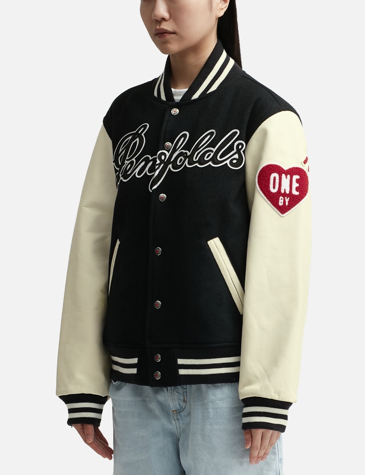Human Made - One By Penfolds Varsity Jacket #2 | HBX - Globally Curated ...