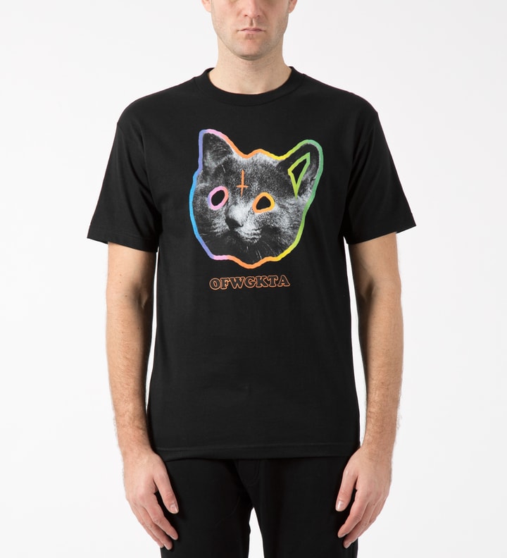 Odd Future - Black OFWGKTA Tron Cat T-Shirt | HBX