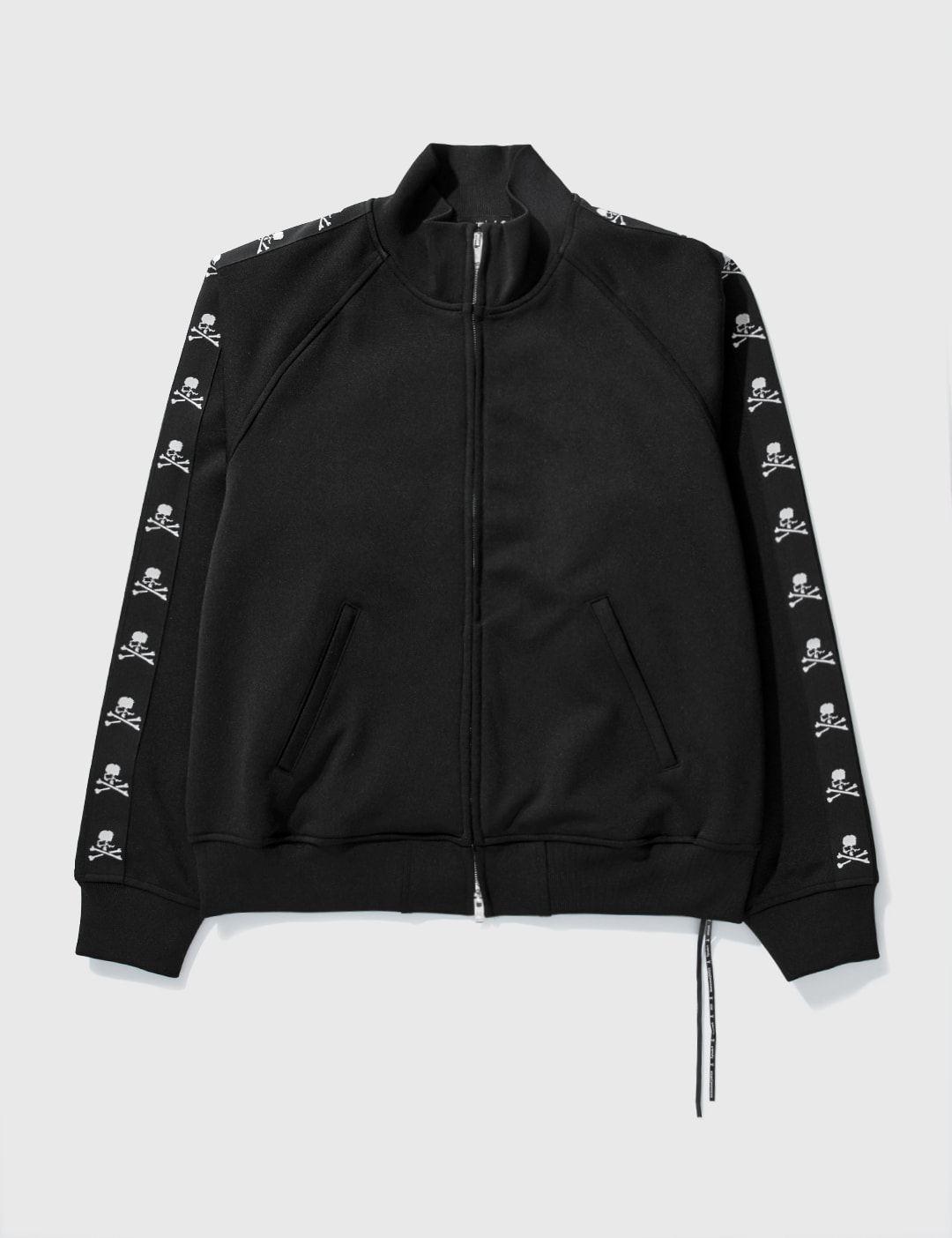 Mastermind Japan - Skull Tape Track Jacket | HBX - Globally Curated ...
