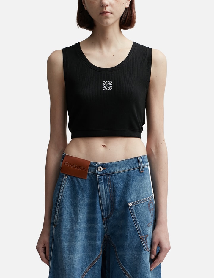 Loewe - Cropped Anagram Tank Top | HBX