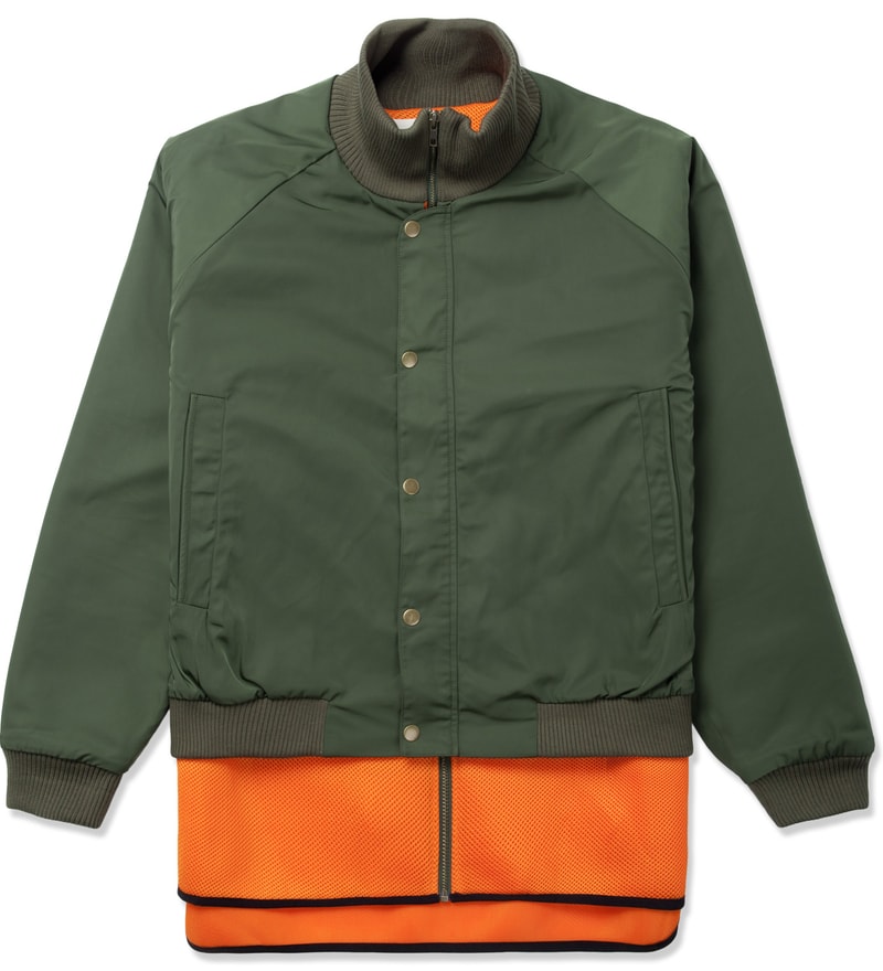 Henrik Vibskov - Green Bomber What If Jacket | HBX