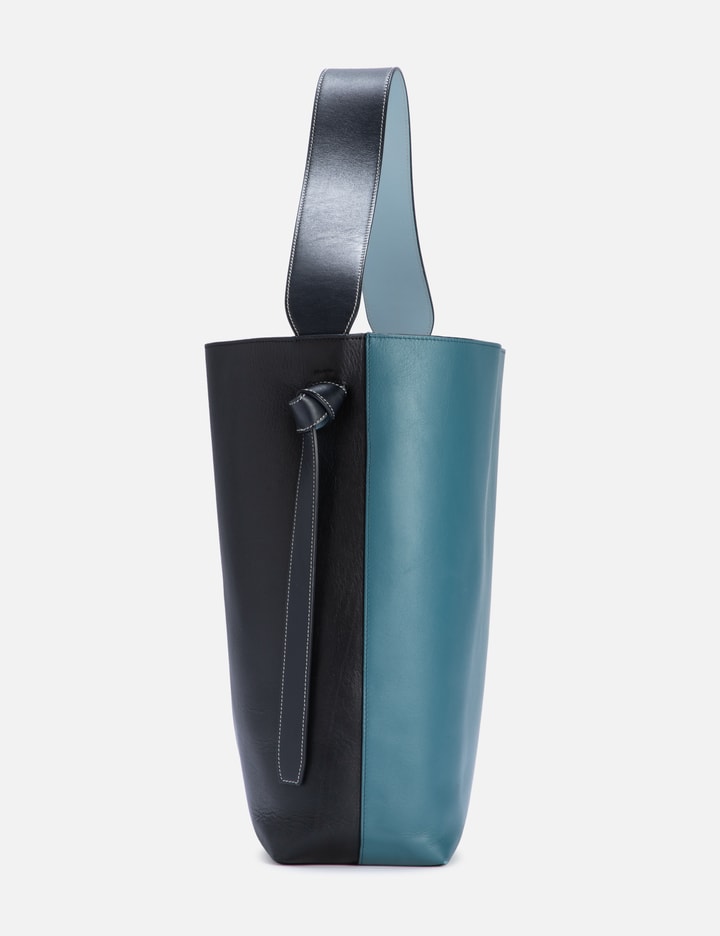 CELINE - CELINE TWIST CABAS LEATHER TOTE | HBX - Globally Curated ...