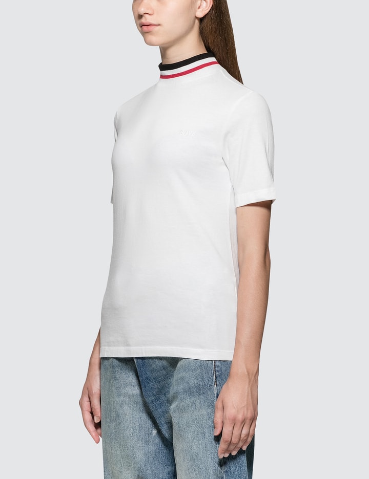 SJYP - Color Neck Band Short Sleeve T-shirt | HBX - Globally Curated ...