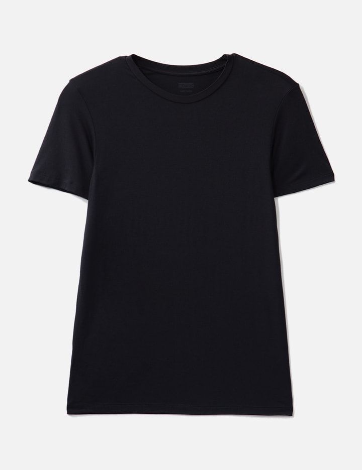 UNIQLO Heattech Shortsleeve - Black short-sleeve top, good condition ...