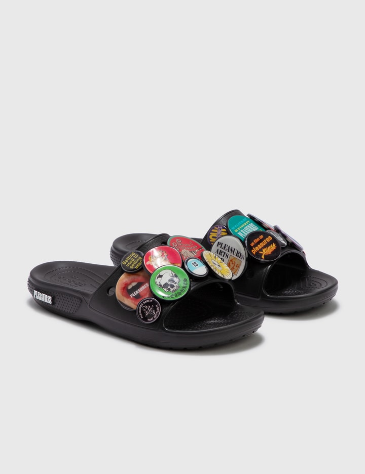 Crocs - Pleasures x Crocs Classic Slide | HBX - Globally Curated ...