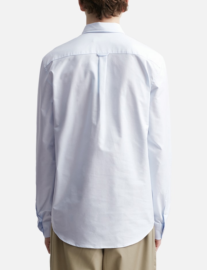 Maison Kitsuné - Tricolor Fox Patch Classic Shirt | HBX