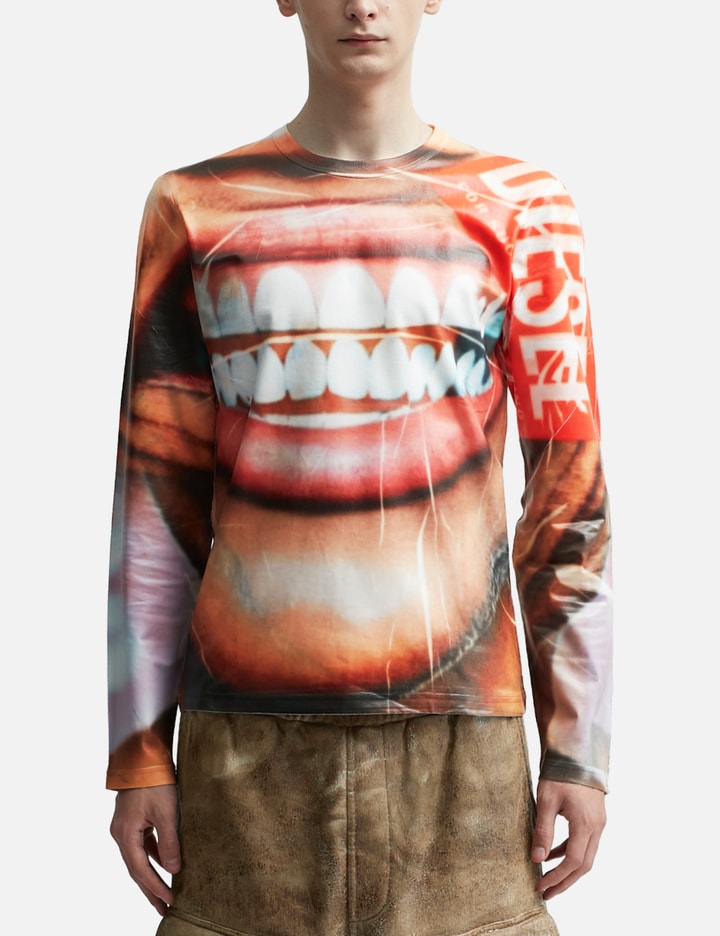 Diesel - Long Sleeve Face T-shirt | HBX