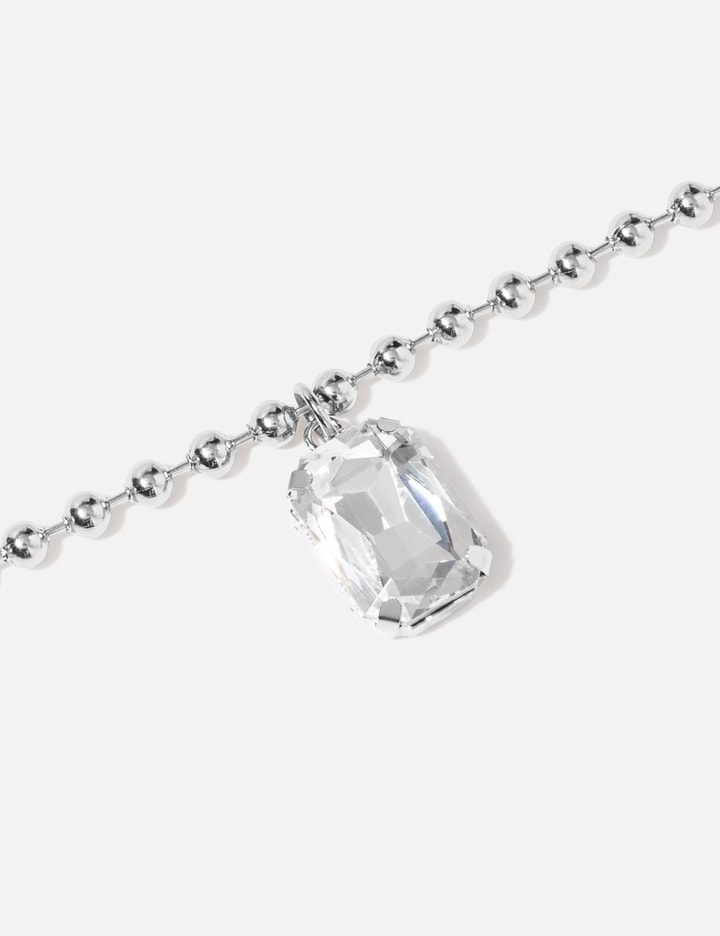 In Gold We Trust Paris - BALL CHAIN WITH SOLO WHITE CRYSTAL | HBX
