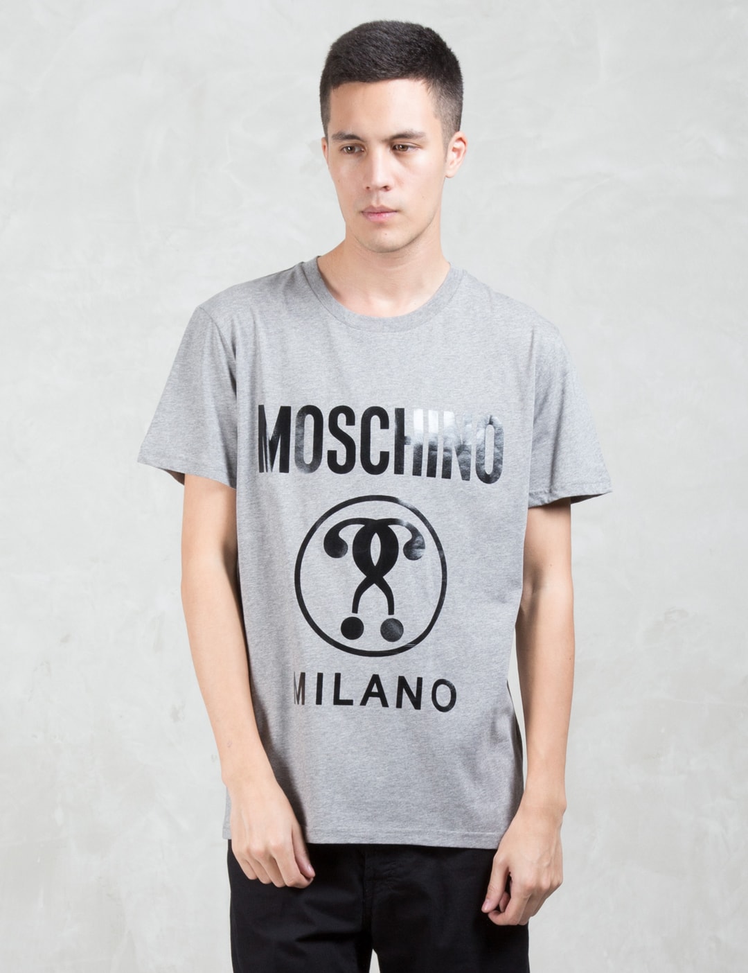 MOSCHINO - Big Mochino Logo S/S T-Shirt | HBX - Globally Curated ...