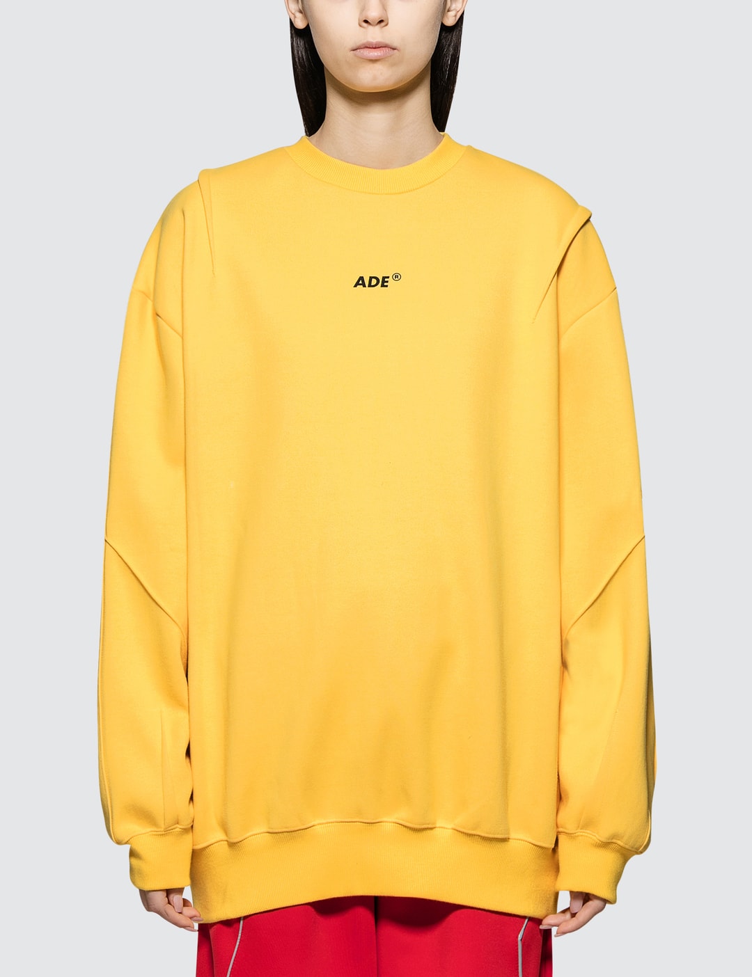 Ader Error - Ader Front Logo Sweatshirt | HBX - Globally Curated ...