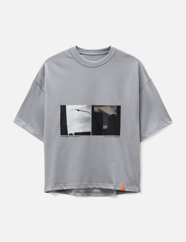 GOOPiMADE - "GMT-01T" Super Wide Logo T-Shirt | HBX