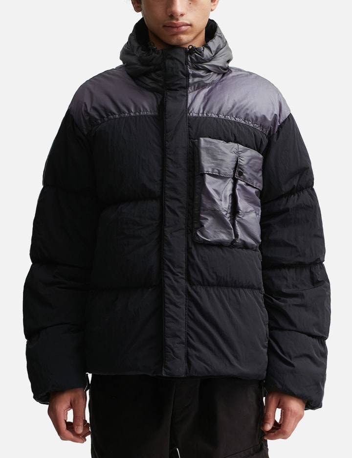 C.P. Company - ECO CHROME-R MIXED GOGGLE DOWN JACKET | HBX - Globally ...