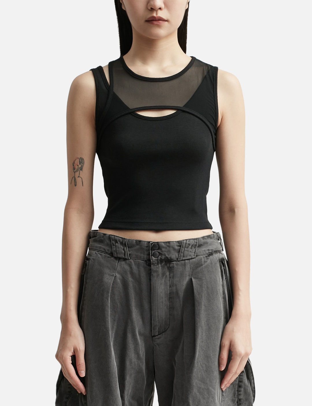 MSCHF - MESH OVERLAP TOP | HBX