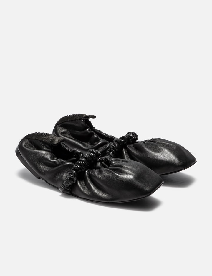 Ganni - Scrunchie Ballerinas | HBX - Globally Curated Fashion and ...