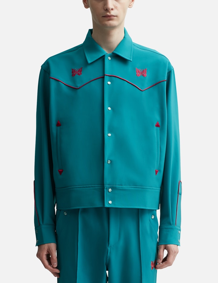 Needles - PIPING COWBOY JAC - PE/PU DOUBLE CLOTH | HBX - ハイプビースト ...