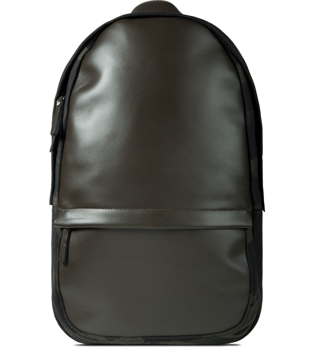 HAERFEST - Green Japanese Cotton Twill/Leather Cowhide/Brass Shell ...