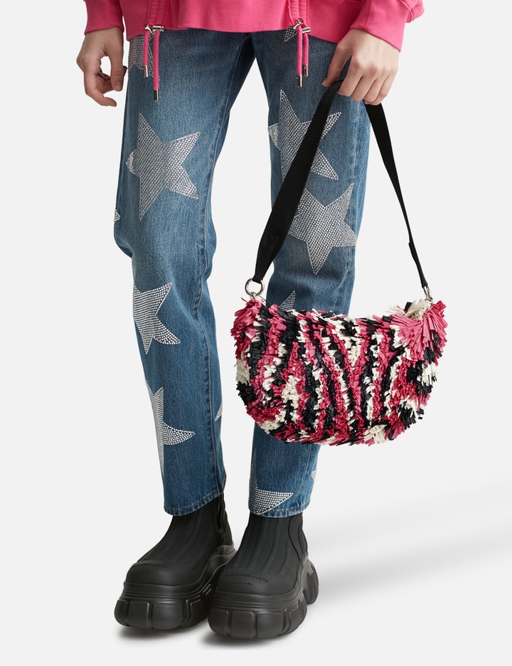 Collina Strada - DEADSTOCK RAFFIA MOON BAG | HBX