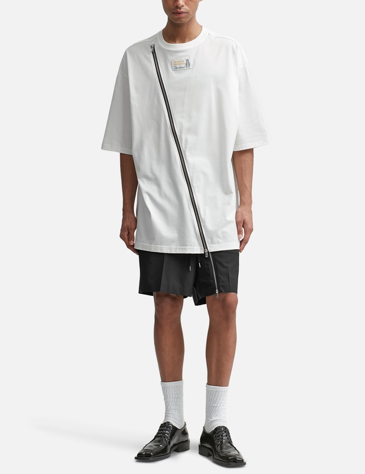 Takahiromiyashita Thesoloist - New Reverse Baggy Zipper Short Pants | HBX