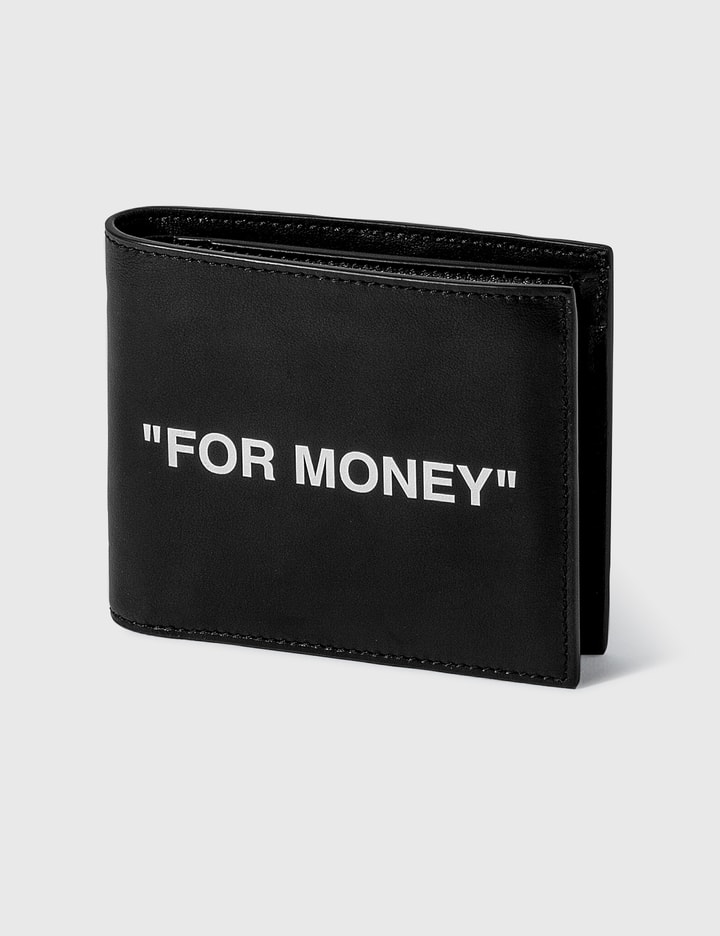 Off-White™ - "FOR MONEY" Bifold Wallet | HBX - Globally Curated Fashion ...