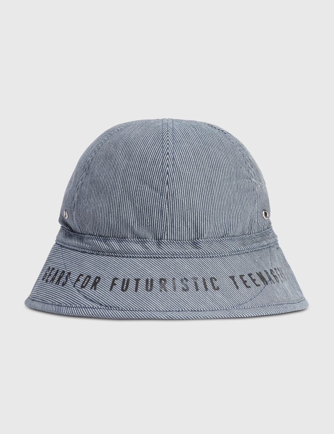 Human Made - Round Striped Denim Bucket Hat | HBX - Globally Curated ...