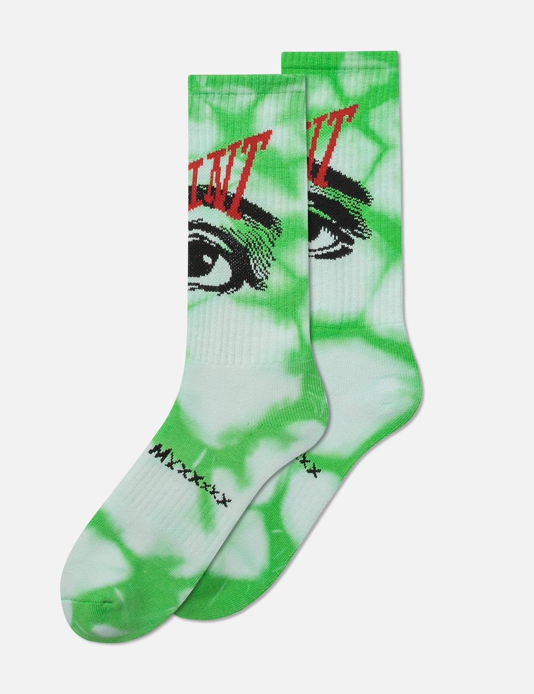 Saint Michael - TIE DYE EYES SOCKS | HBX
