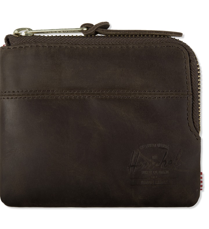 Herschel Supply Co. - Nubuck Johnny Leather Wallet with Card Slots ...