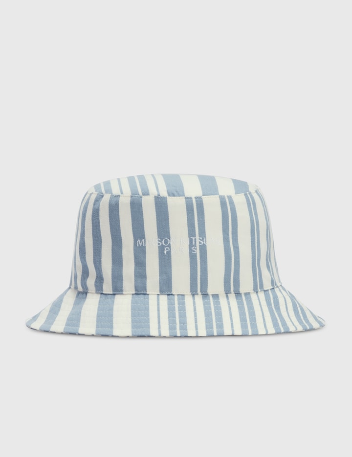 Maison Kitsuné - Striped Bucket Hat | HBX - Globally Curated Fashion ...