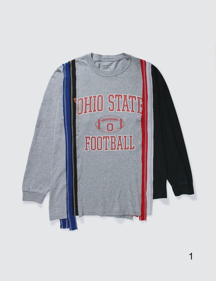 Needles - 7 Cuts College Long Sleeve T-shirt | HBX - Globally Curated ...