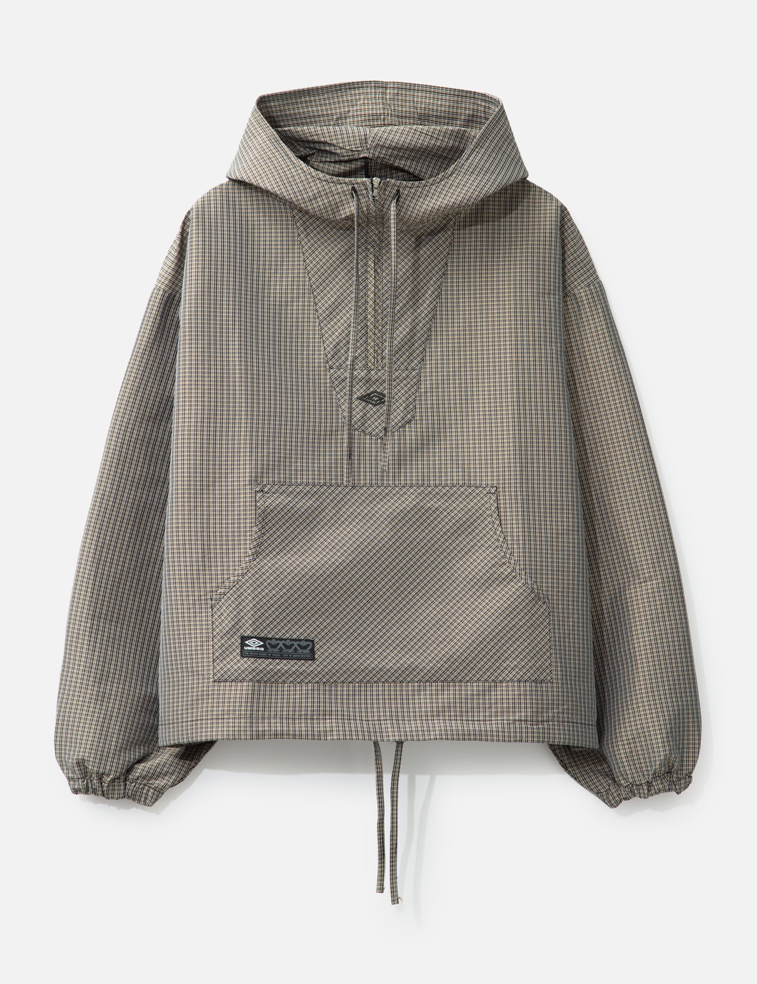 Umbro Umbro x Slam Jam Masked Check Anorak - Italian-made check anorak ...
