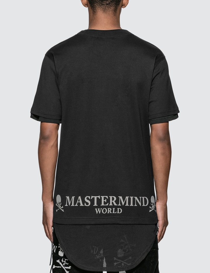 Mastermind World - Mesh Layered Logo T-Shirt | HBX - Globally Curated ...