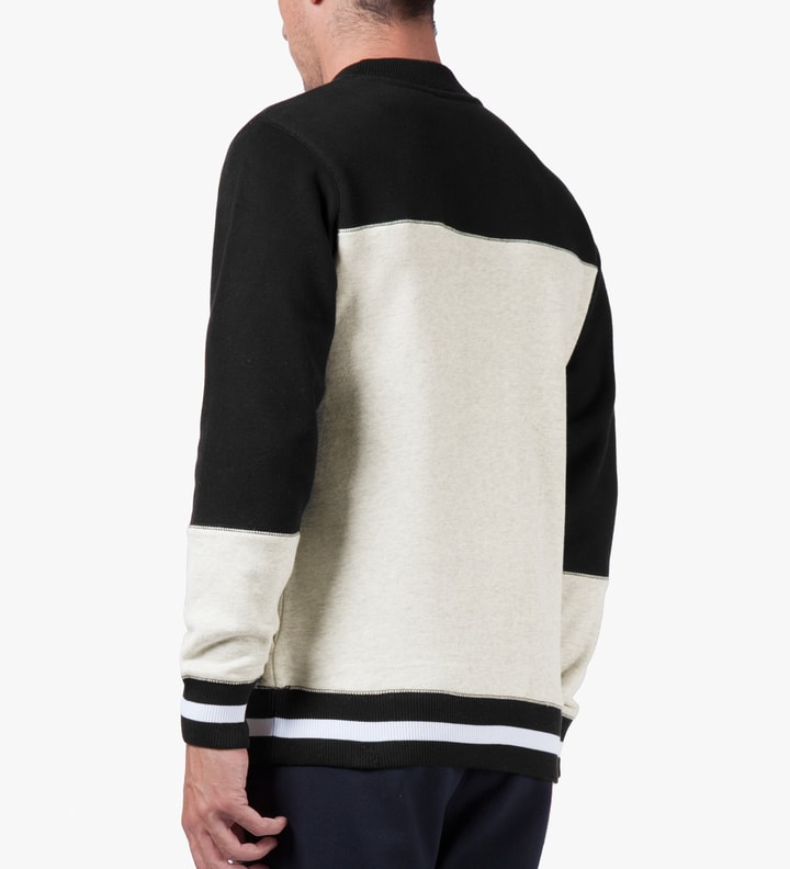 The Hundreds - Black Pitch Crewneck Sweater | HBX - Globally Curated ...