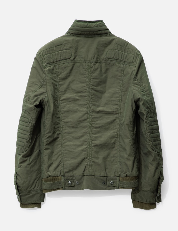 Dolce & Gabbana Military Padded Jacket - Vintage green padded jacket ...
