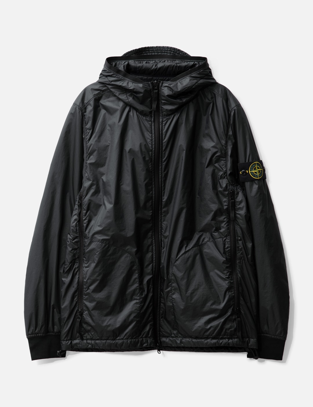 Stone Island - Q0325 Hooded Light Jacket | HBX - Globally Curated ...