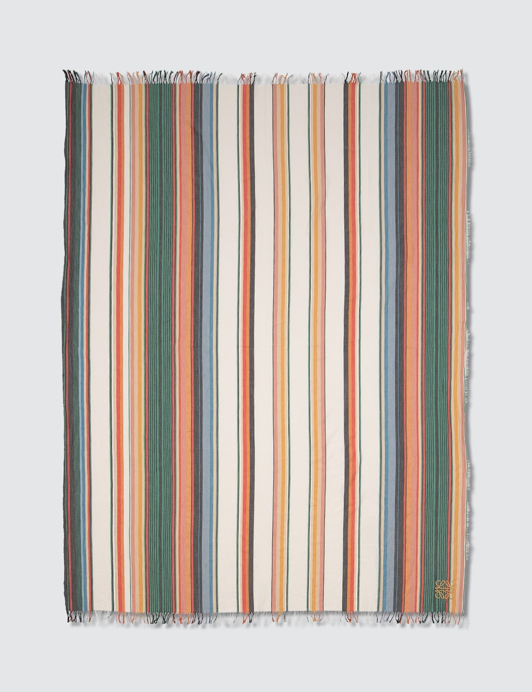 Loewe - Colorful Stripes Scarf | HBX - HYPEBEAST 為您搜羅全球潮流時尚品牌