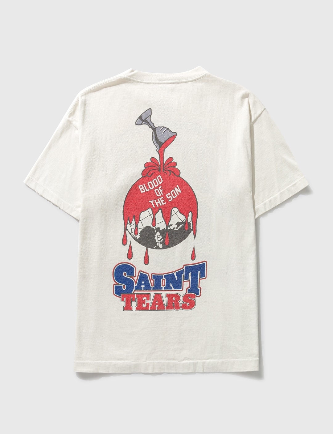 Saint Michael - Saint Michael x Denim Tears 'Saint Tears' Holy Grail T ...
