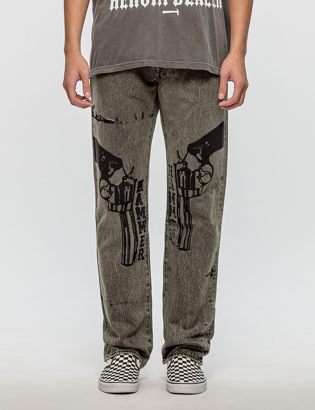 Warren Lotas - Levis 501 Jeans with Black Guns | HBX